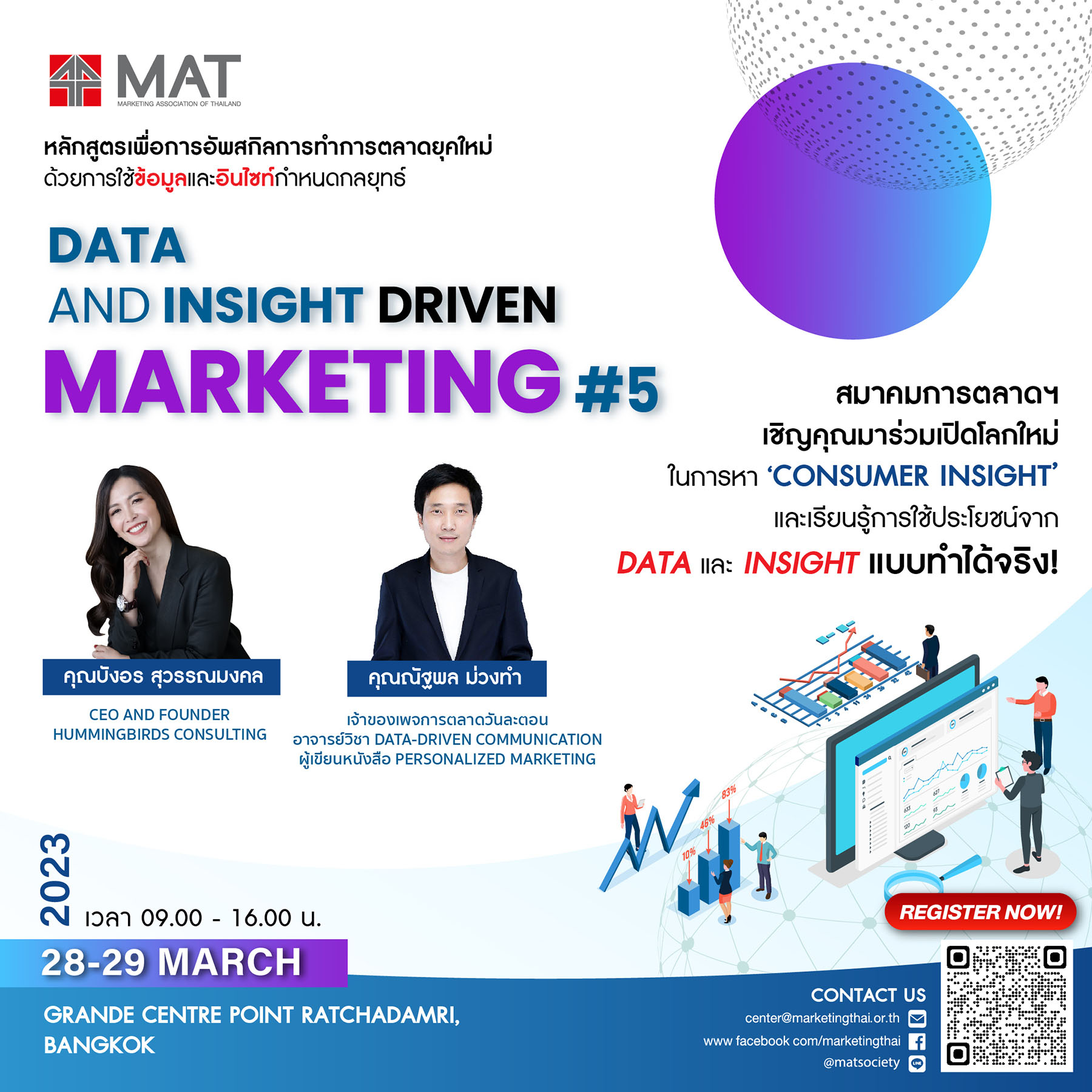 สมาคมการตลาดแห่งประเทศไทย เปิดหลักสูตร “Data and Insight Driven Marketing รุ่นที่ 5” - Creative ...