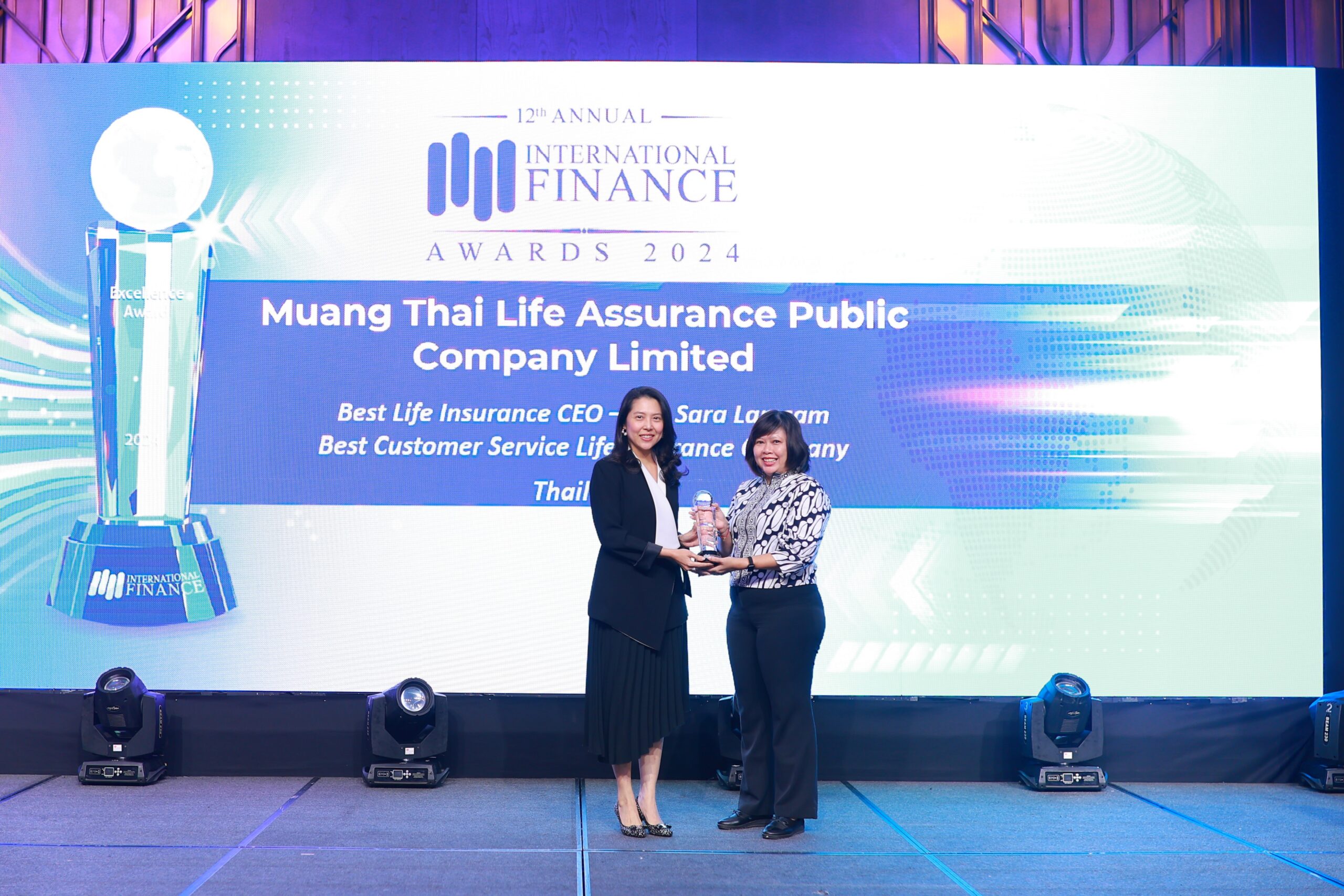เมืองไทยประกันชีวิต คว้า 2 รางวัลใหญ่ จากเวที “International Finance Awards 2024” - Creative ...