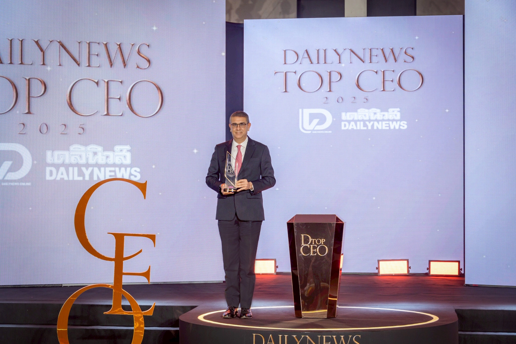 เอไอเอ ประเทศไทย คว้ารางวัล DAILYNEWS TOP CEO 2025 สาขาธุรกิจประกัน ...